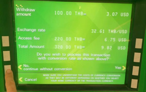 タイ カシコン銀行ATMの使い方(動画あり/悪質レート回避)2023年 日本語版│国際キャッシュカード&海外キャッシング比較